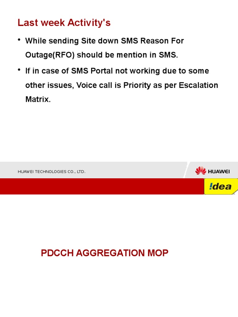 PDCCH Aggregation Mop | PDF | Computers