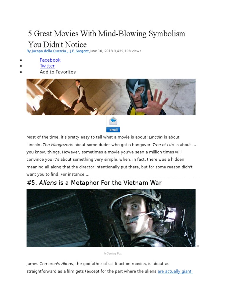 5 Great Movies With Mind | PDF