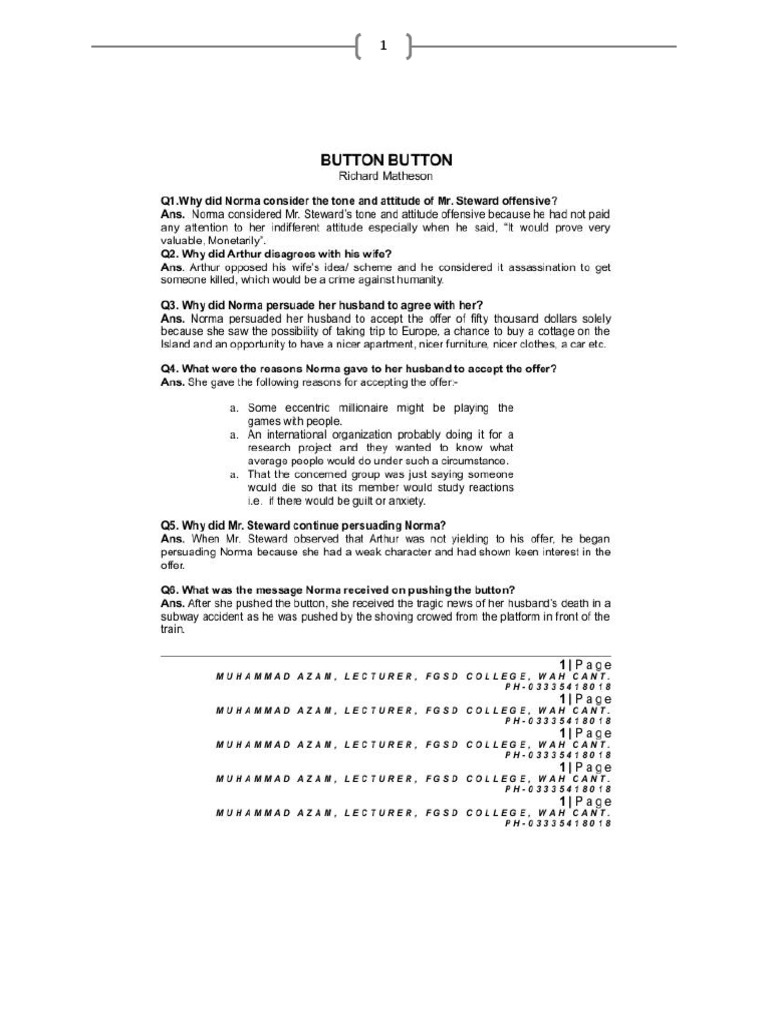 English 1ST Year Notes | PDF
