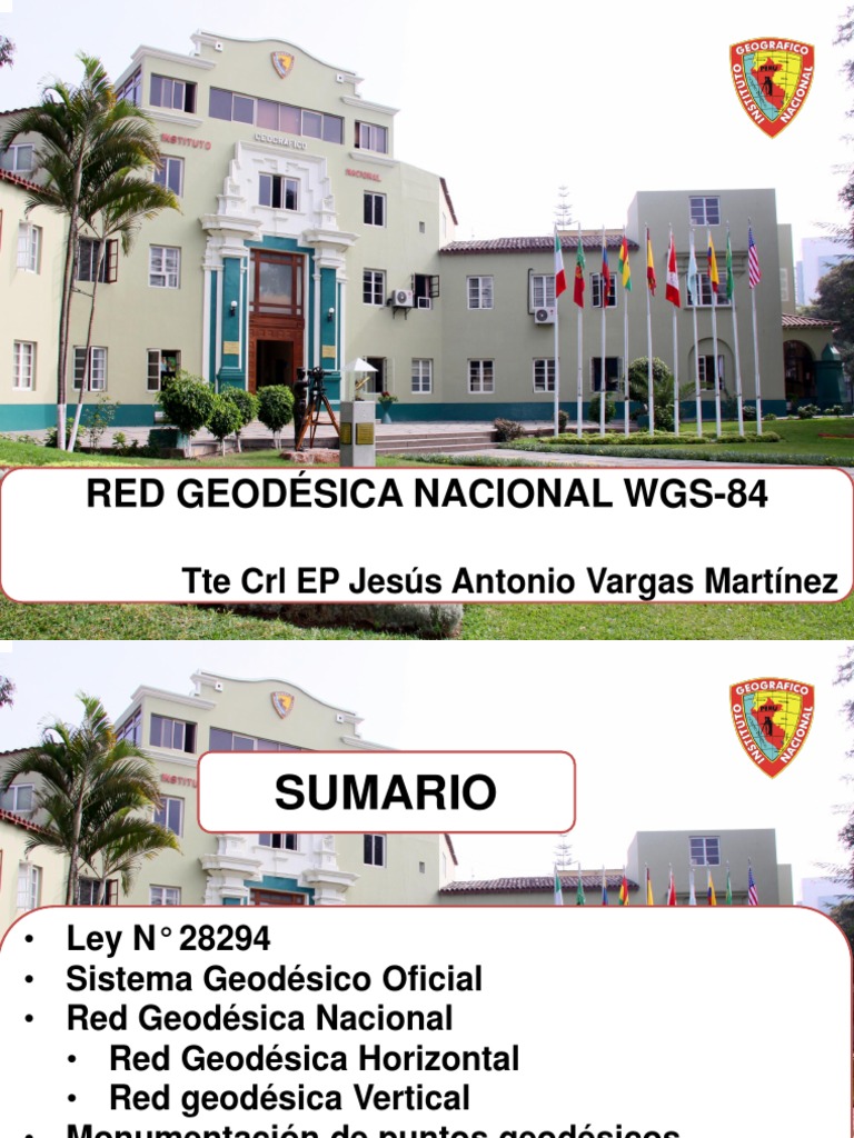 02 Red Geodesica Ign | PDF | Geodesia | Sistema de Posicionamiento Global