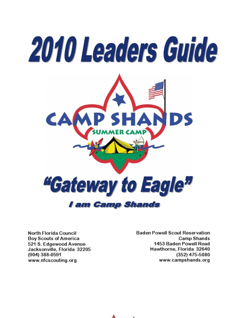 Camp Shands 2010 Leaders Guide | PDF | Boy Scouts Of America | Scouting