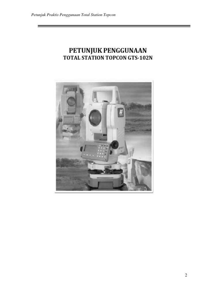 Petunjuk Praktis Penggunaan Topcon PDF | PDF | Komputer