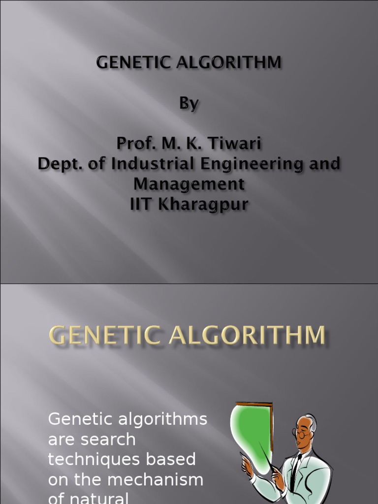 1) Genetic Algorithm | PDF | Genetic Algorithm | Mathematical Optimization