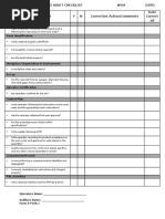 Welding Works Inspection Checklist | PDF