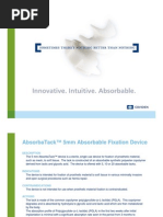 SorbaFix™ Absorbable Fixation System | PDF | Wound | Implant (Medicine)