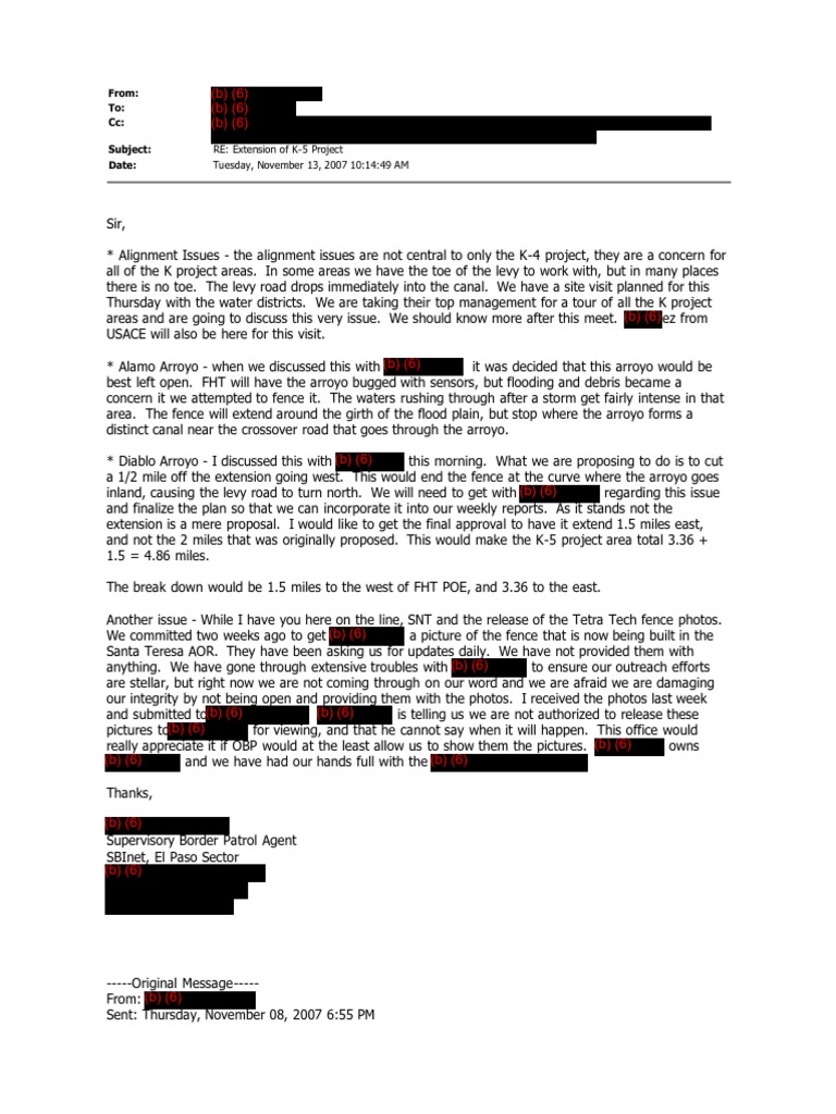 CREW: U.S. Department of Homeland Security: U.S. Customs and Border ...