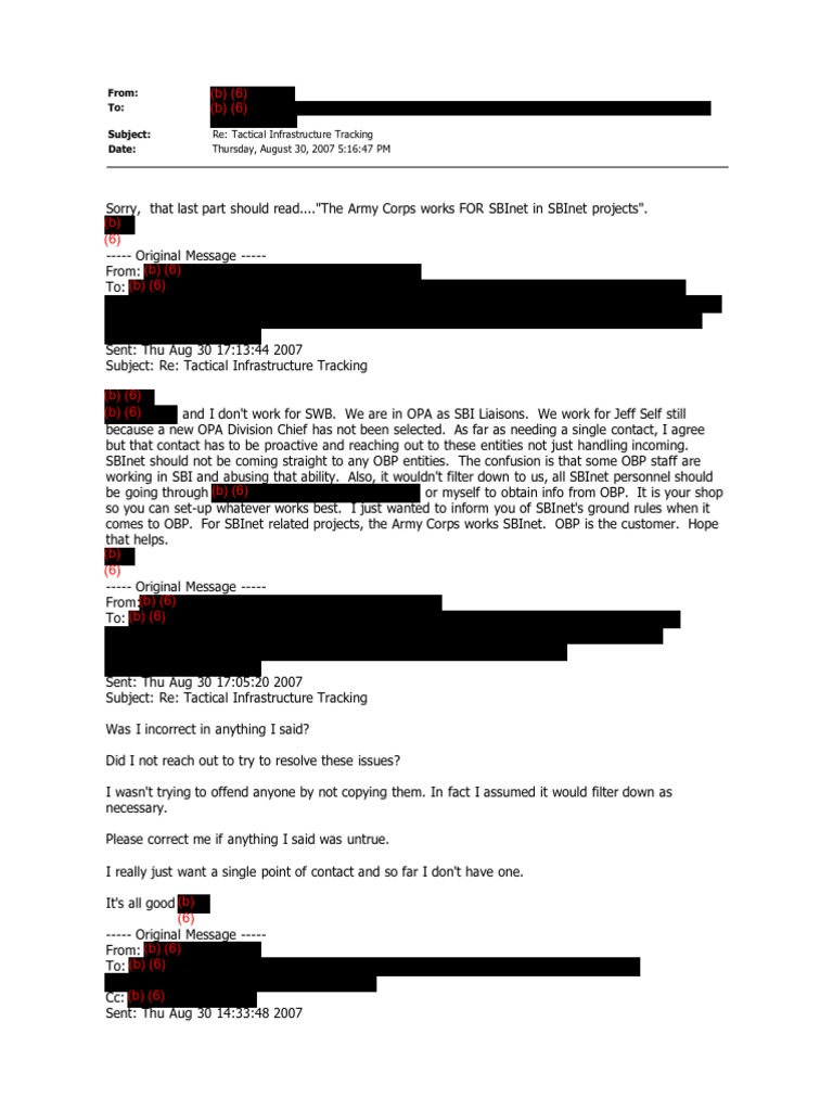 CREW: U.S. Department of Homeland Security: U.S. Customs and Border ...