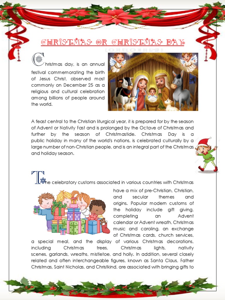 Historia de La Navidad | PDF | Biblical Magi | Christmas