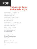 Not Lagu 17 Agustus 1945 | PDF