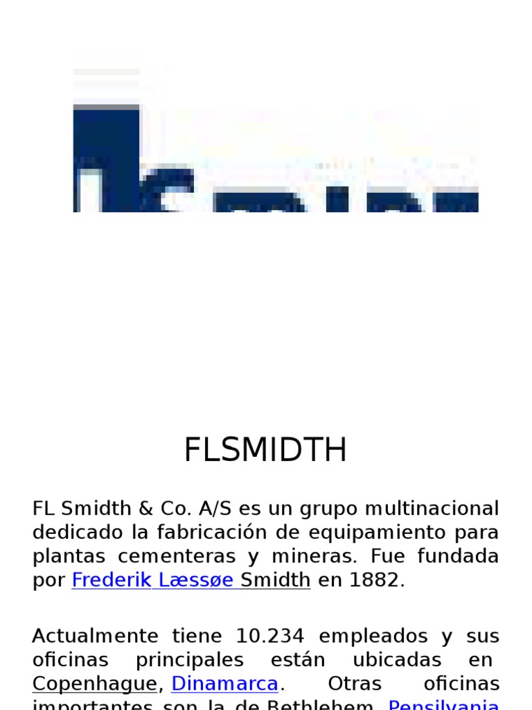 FL Smidth | PDF