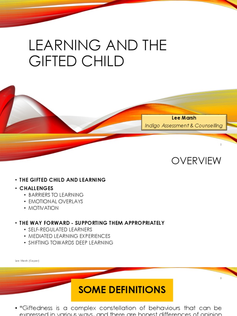 Supporting Gifted Children's Learning | PDF | Intellectual Giftedness ...