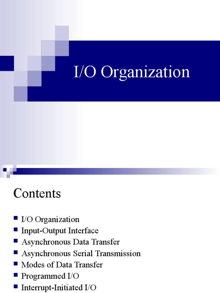 Input Output Organization Inputoutput 62 Views 