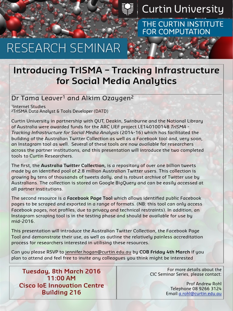 CIC TrISMA Seminar | PDF