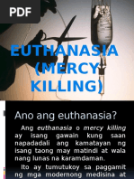 Euthanasia Tagalog | PDF