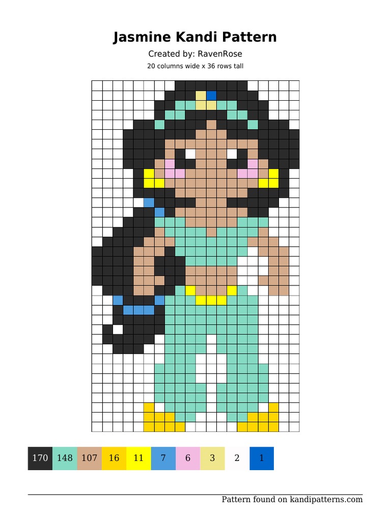 Jasmine Kandi Pattern: Created By: Ravenrose | PDF