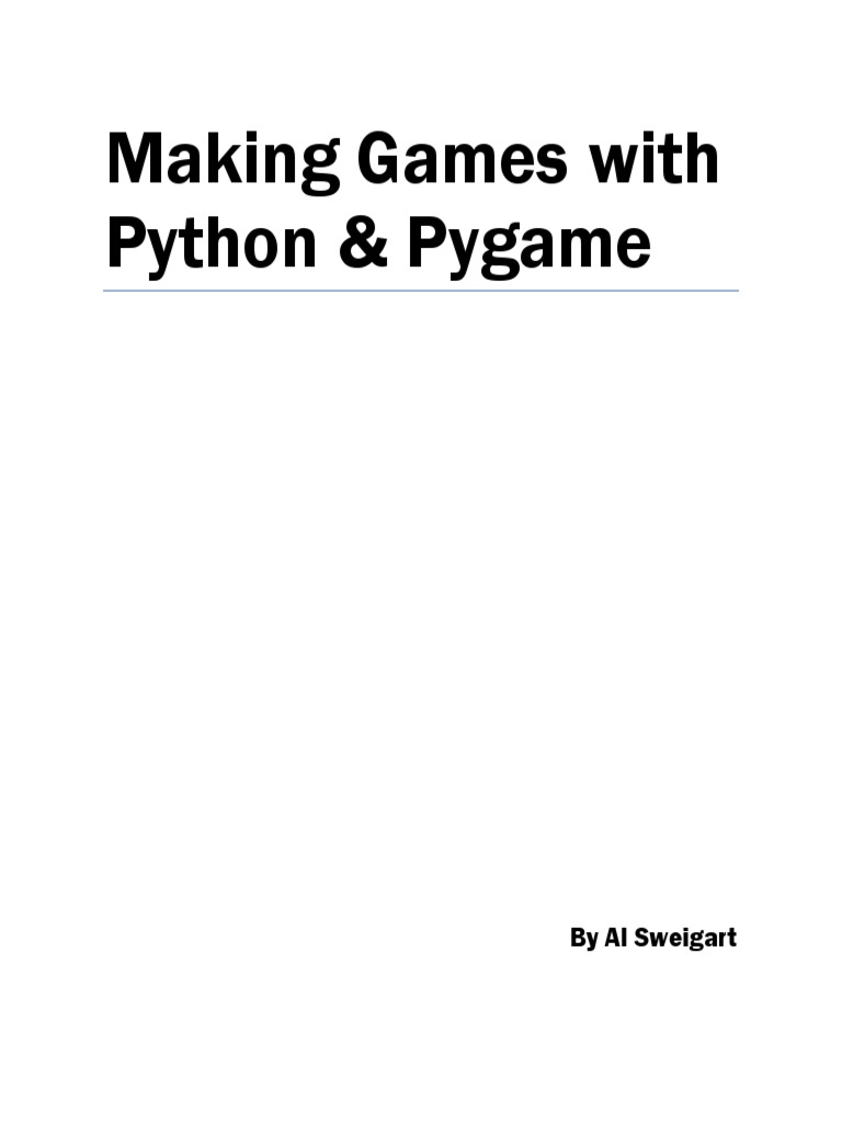 (Making Games With Python | PDF | Operating System | Installation ...