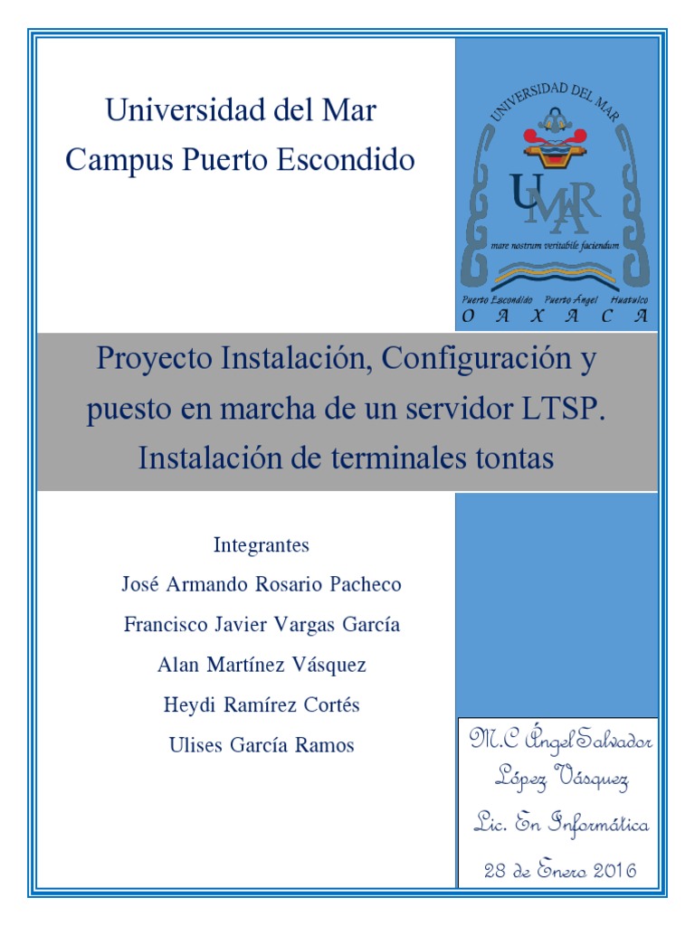 Instalación y configuración de un servidor LTSP y terminales tontas en ...