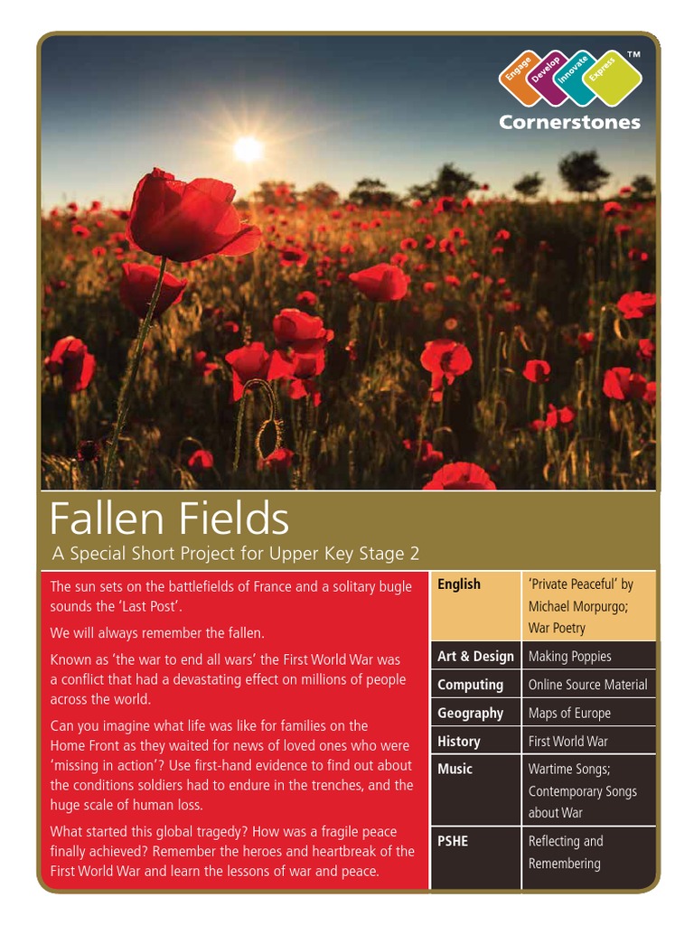 Fallen Fields - Lesson Plan | PDF | World War I | Trench Warfare