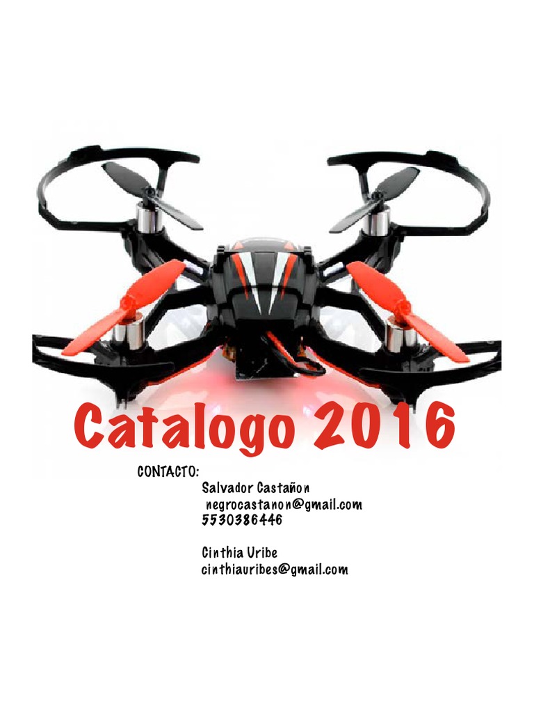 Catálogo Drones 2016 | PDF | Helicóptero | Giroscopio