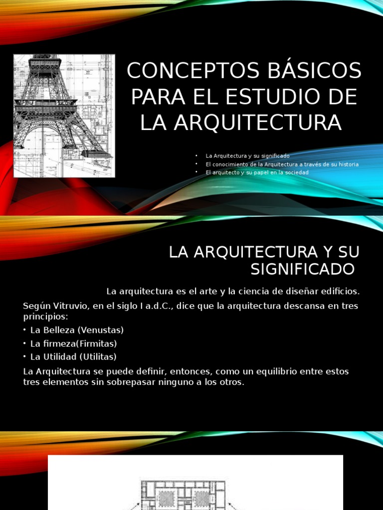 Conceptos Básicos para el Estudio de la Arquitectura I | PDF | Diseño ...