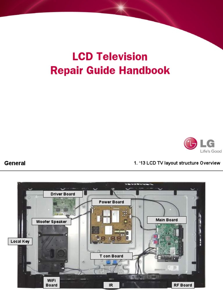 LCD TV Repair Guide Handbook - 140211 - v1 | PDF | Thin Film Transistor ...