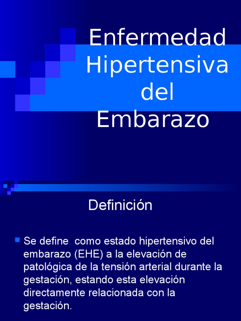 Hipertensión en el Embarazo: Causas y Efectos | PDF | Hipertensión | El ...