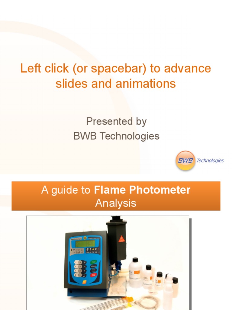 A Guide To Flame Photometer Analysis | PDF | Emission Spectrum ...