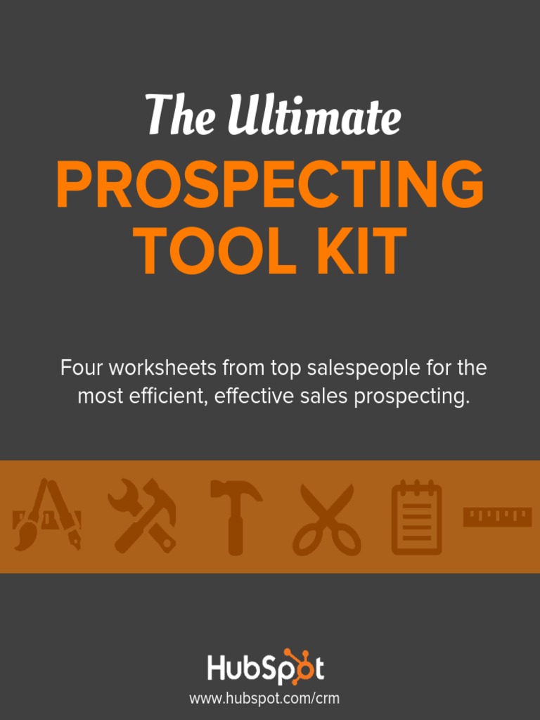Prospecting Tool Kit V1 | PDF | Sales | Marketing