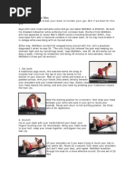 McGill's Big 3 Core Exercises Guide | PDF | Musculoskeletal System