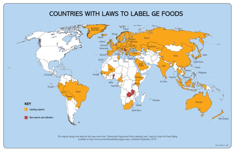 64 Countries Label Map 2013 | PDF
