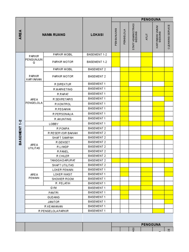 Program Ruang Sport Centre