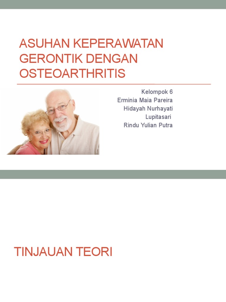 Asuhan Keperawatan Gerontik Dengan Osteoarthritis | PDF