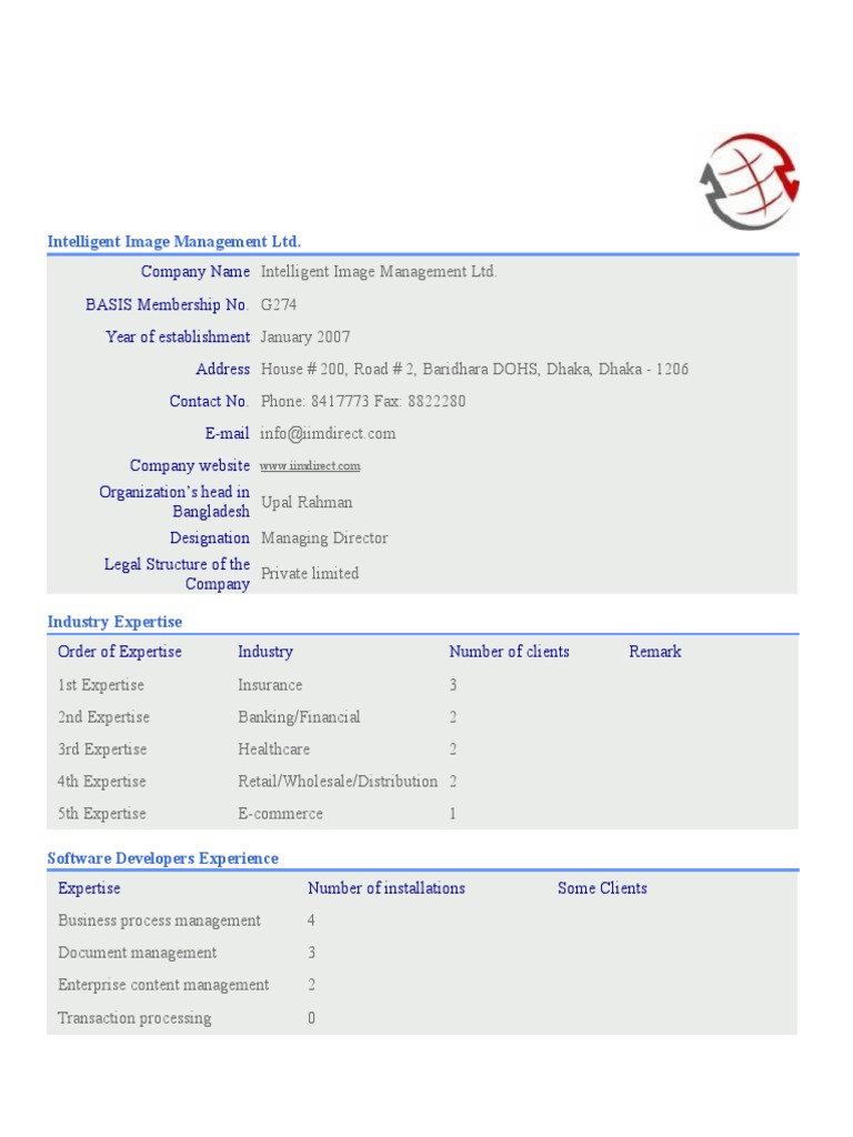 Intelligent Image Management Overview | PDF | Pricewaterhouse Coopers ...
