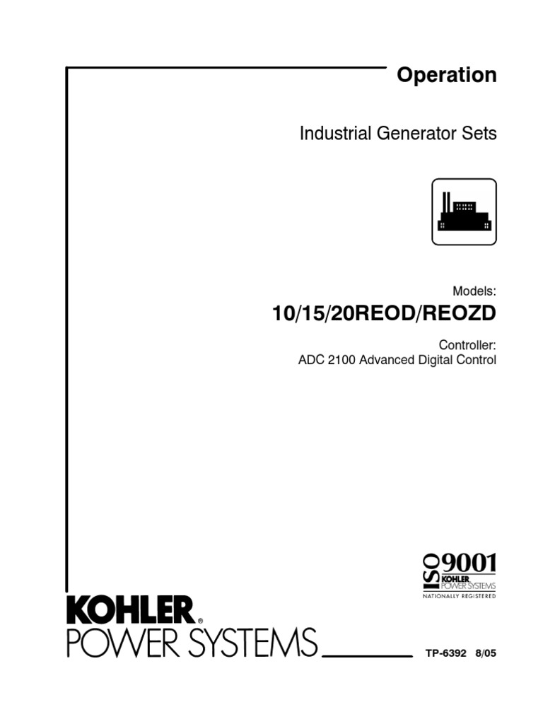 ADC 2100 Advanced Digital Control REOZD Operation Manual | PDF | Fires ...