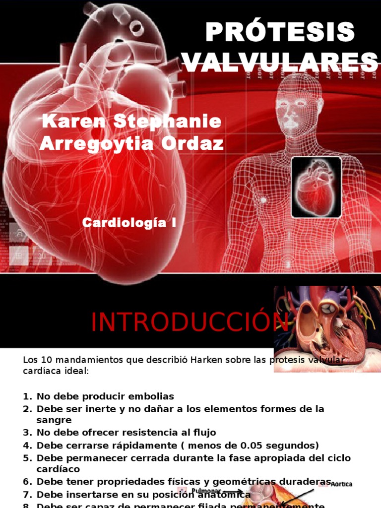 Protesis Valvulares | Válvula del corazón | Corazón