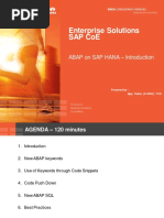 ABAP Cheat Sheet: System Fields Database Table Other Abap Related Tcodes | PDF | Computer ...
