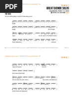 Djembe Patterns and Rhythms Guide | PDF