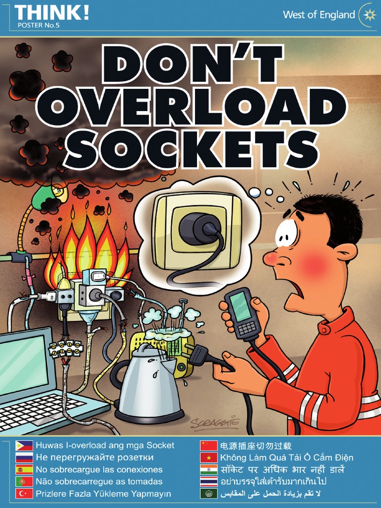 Poster Dont Overload Sockets | PDF