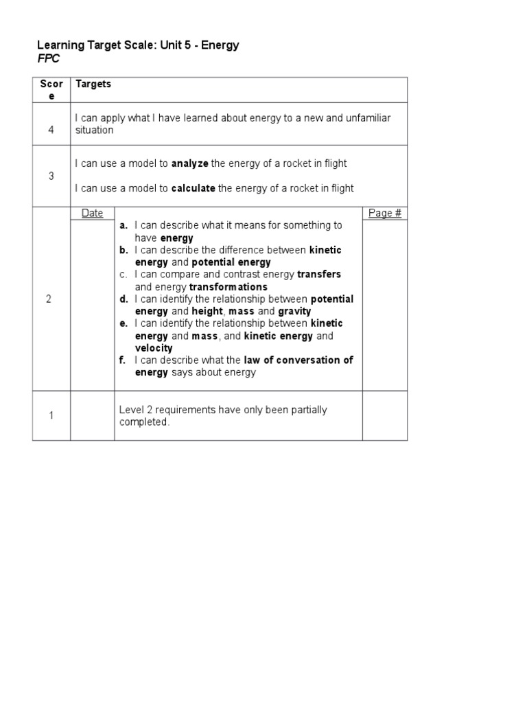 5 - Energy Scale | PDF