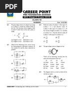 PWNSAT Class 10th Set 09 Questions | PDF | Optics | Refractive Index