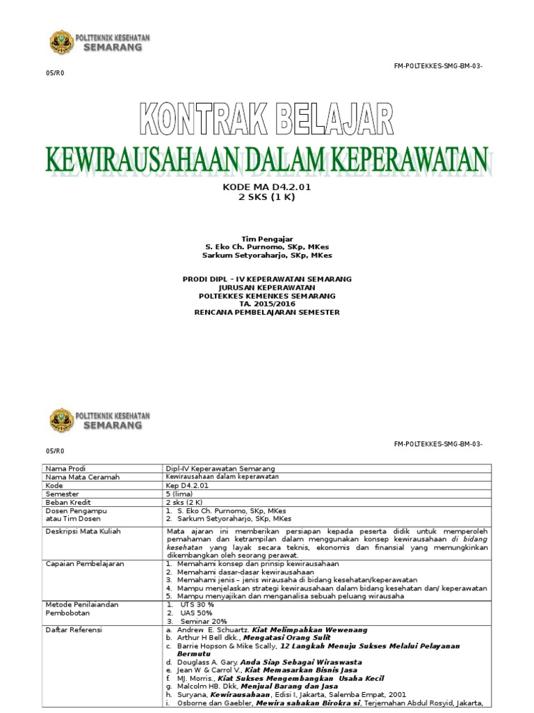 KB MK Kewirausahaan | PDF | Bisnis
