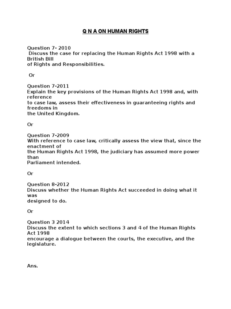 Human Rights | Download Free PDF | European Convention On Human Rights ... Human Rights | Download Free PDF | European Convention On Human Rights ...