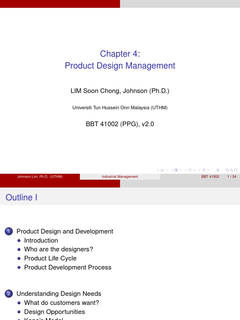 Product Design Management Overview | PDF | Computer Aided Design ...