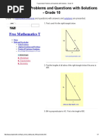 5e Math 8 Lesson Plan 9 4 | PDF | Lesson Plan | Triangle
