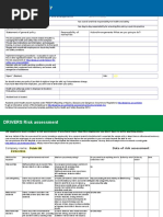 Tyre Risk Assessment | PDF | Tire | Hazards