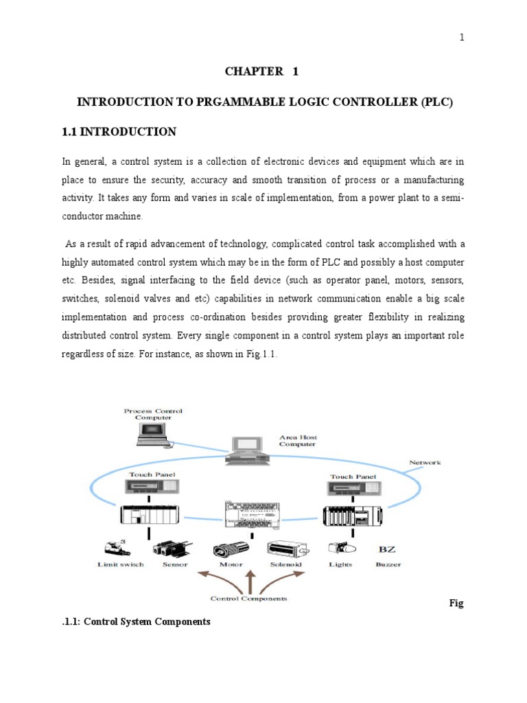 Complete Report1 PLC | PDF | Programmable Logic Controller | Central Processing Unit