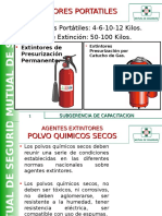 Triptico de Uso y Manejo de Extintores | PDF | Velocidad del viento | Combustibles