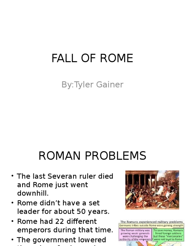 Fall of Rome | PDF | History