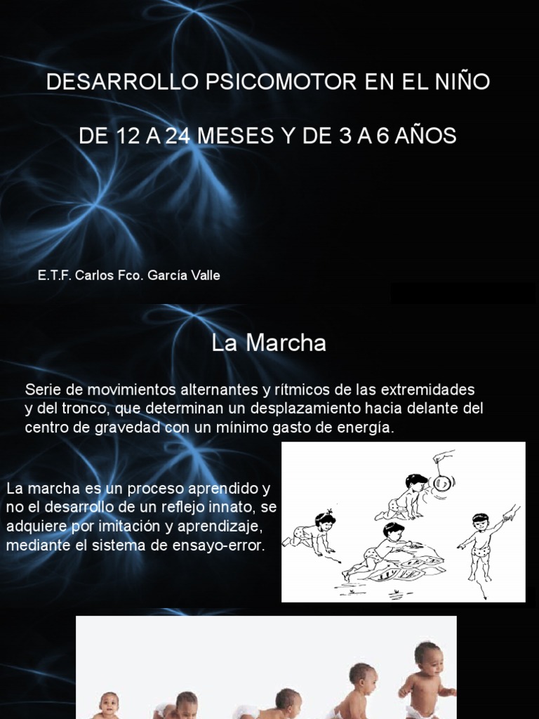 Desarrollo Psicomotor Del Niño de 12 A 24 Meses y de 3 A 6 Años | Descargar gratis PDF ...