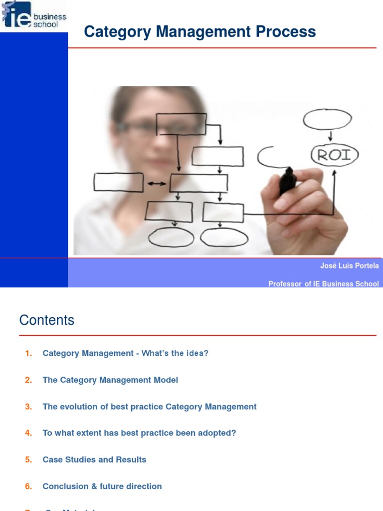 Category Management 8-Step Process Guide | PDF | Retail | Strategic ...